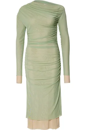 Zomerjurken & Casual Jurken in de kleur groen voor dames | KLEDING.nl